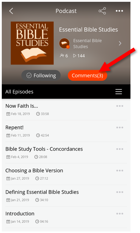 How to Listen to the Podcast on Your Android Phone – Essential Bible Studies